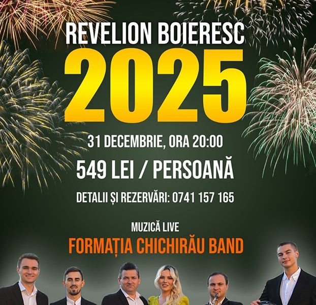 Revelion Casa Boierească 2025 - Iasi 4u - Portalul online al orasului Iasi